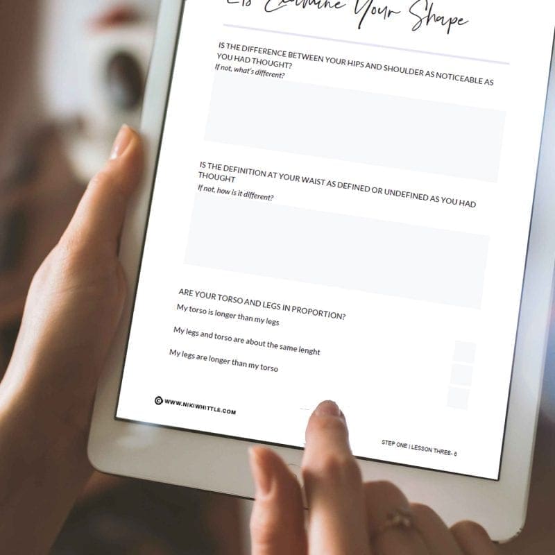 Style Your Shape - Learn to put outfits together that look good!