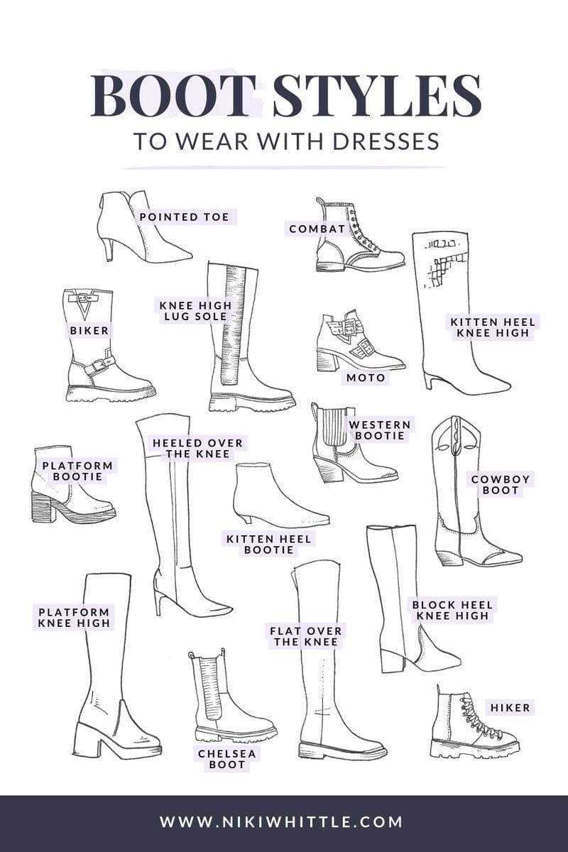 How To Wear Boots With Dresses: Best Style Guide for 2024